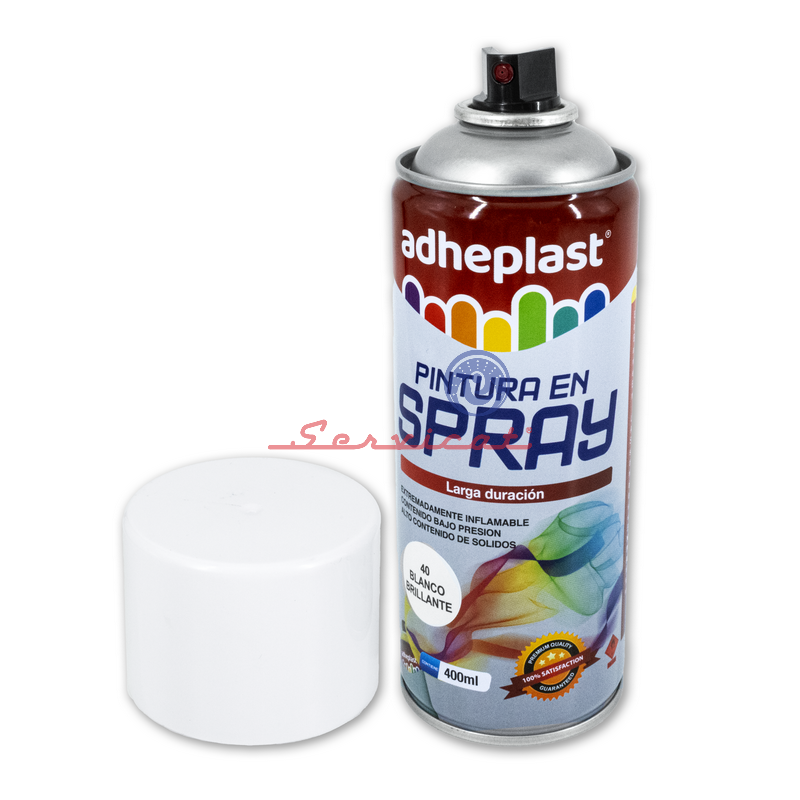 PINTURA SPRAY COLOR BLANCO BRILLANTE | Distribuidores