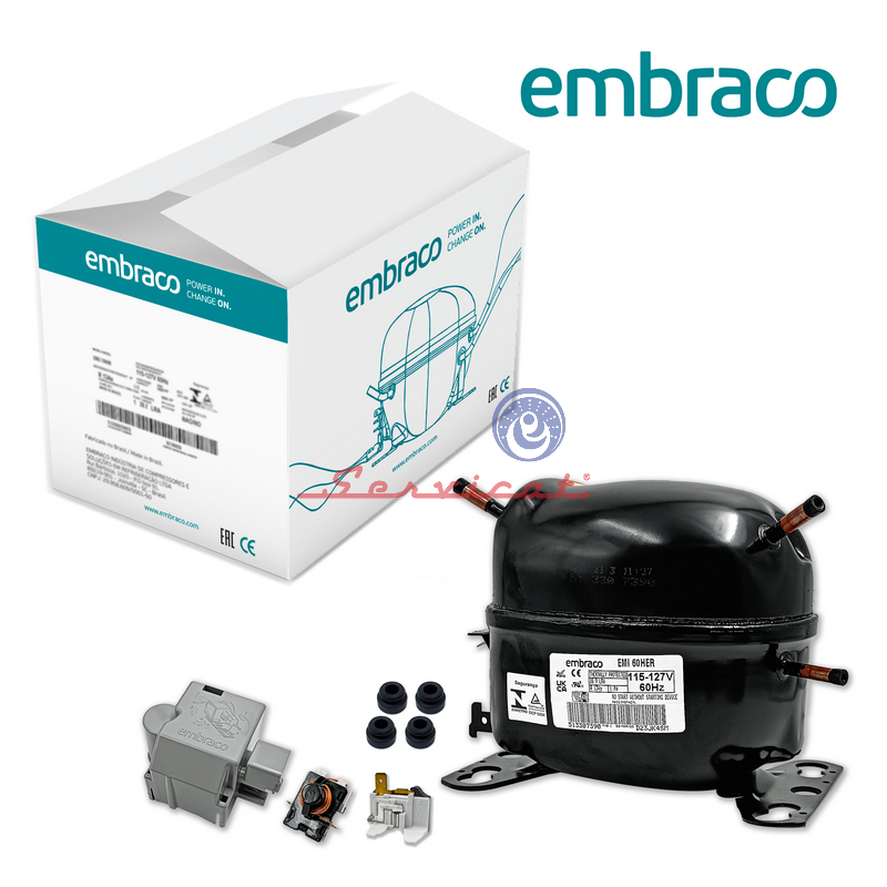COMPRESOR 1/6HP - R134A - LBP ORIGINAL REFRIGERADORA TODAS LAS MARCAS ... COMPRESOR 1/6HP - R134A - LBP ORIGINAL REFRIGERADORA TODAS LAS MARCAS ...