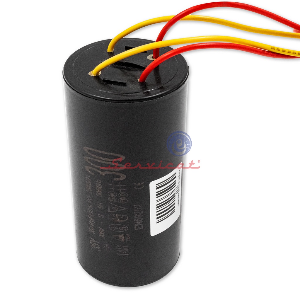 CAPACITOR DE MARCHA 35 + 14UF A 300VAC LAVADORA TODAS LAS MARCAS ...