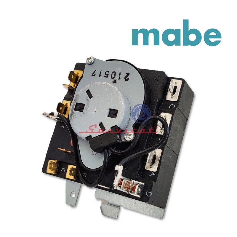 TIMER ORIGINAL SECADORA MABE | Distribuidores
